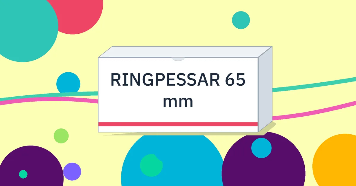 Symbolbild: Packung mit der Aufschrift RINGPESSAR 65 mm (PZN 07439006) – Verfügbarkeit und Bezug in Apotheken in Frankfurt am Main