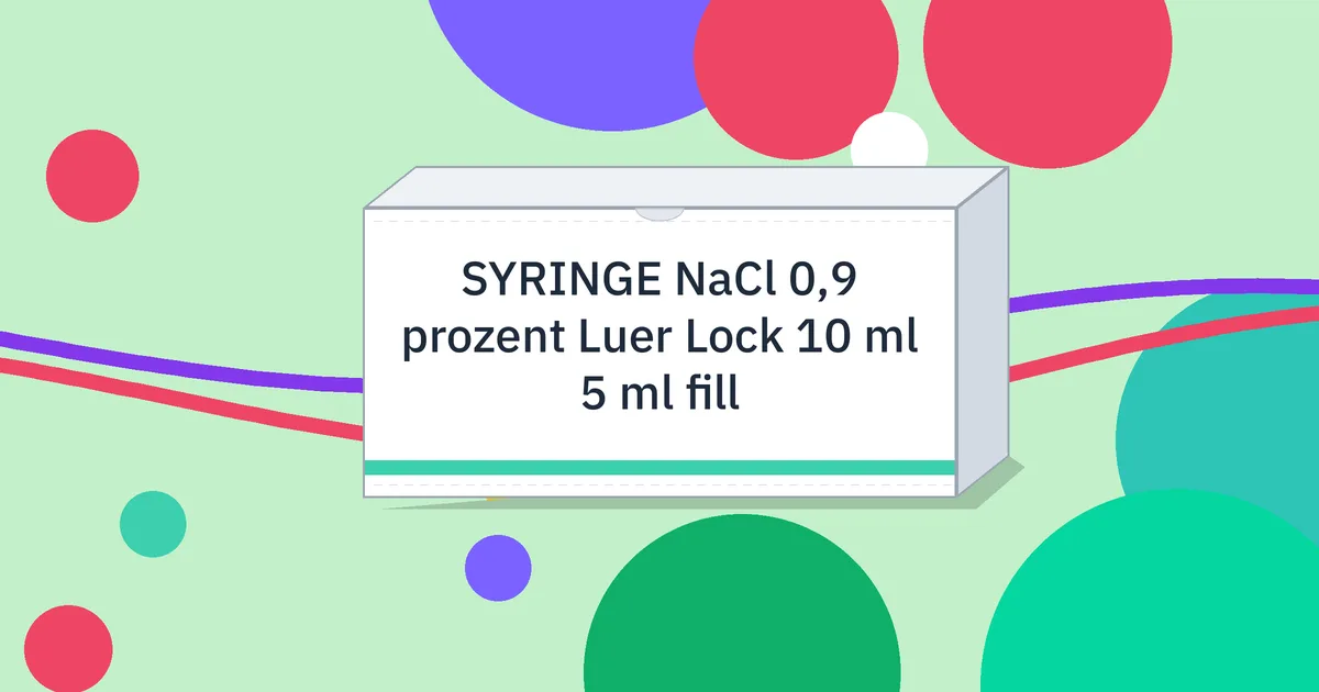 Symbolbild: Packung mit der Aufschrift SYRINGE NaCl 0,9 prozent Luer Lock 10 ml 5 ml fill (PZN 17984845) – Verfügbarkeit und Bezug in Apotheken in Frankfurt am Main