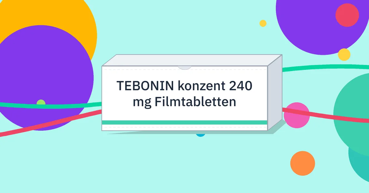 Symbolbild: Packung mit der Aufschrift TEBONIN konzent 240 mg Filmtabletten (PZN 07752016) – Verfügbarkeit und Bezug in Apotheken in Frankfurt am Main