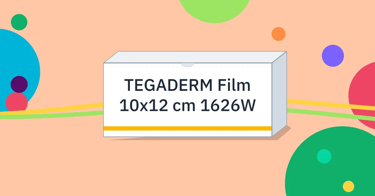 Symbolbild: Packung mit der Aufschrift TEGADERM Film 10x12 cm 1626W (PZN 01131951) – Verfügbarkeit und Bezug in Apotheken in Frankfurt am Main