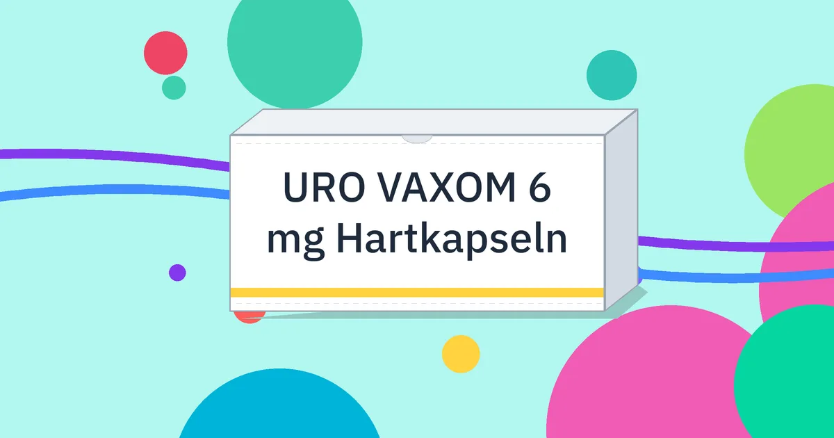 Symbolbild: Packung mit der Aufschrift URO VAXOM 6 mg Hartkapseln (PZN 09687895) – Verfügbarkeit und Bezug in Apotheken in Frankfurt am Main