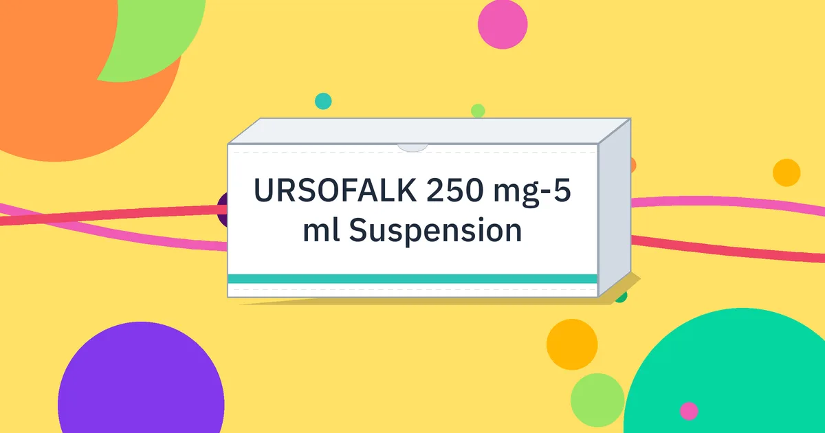 Symbolbild: Packung mit der Aufschrift URSOFALK 250 mg-5 ml Suspension (PZN 19065858) – Verfügbarkeit und Bezug in Apotheken in Frankfurt am Main