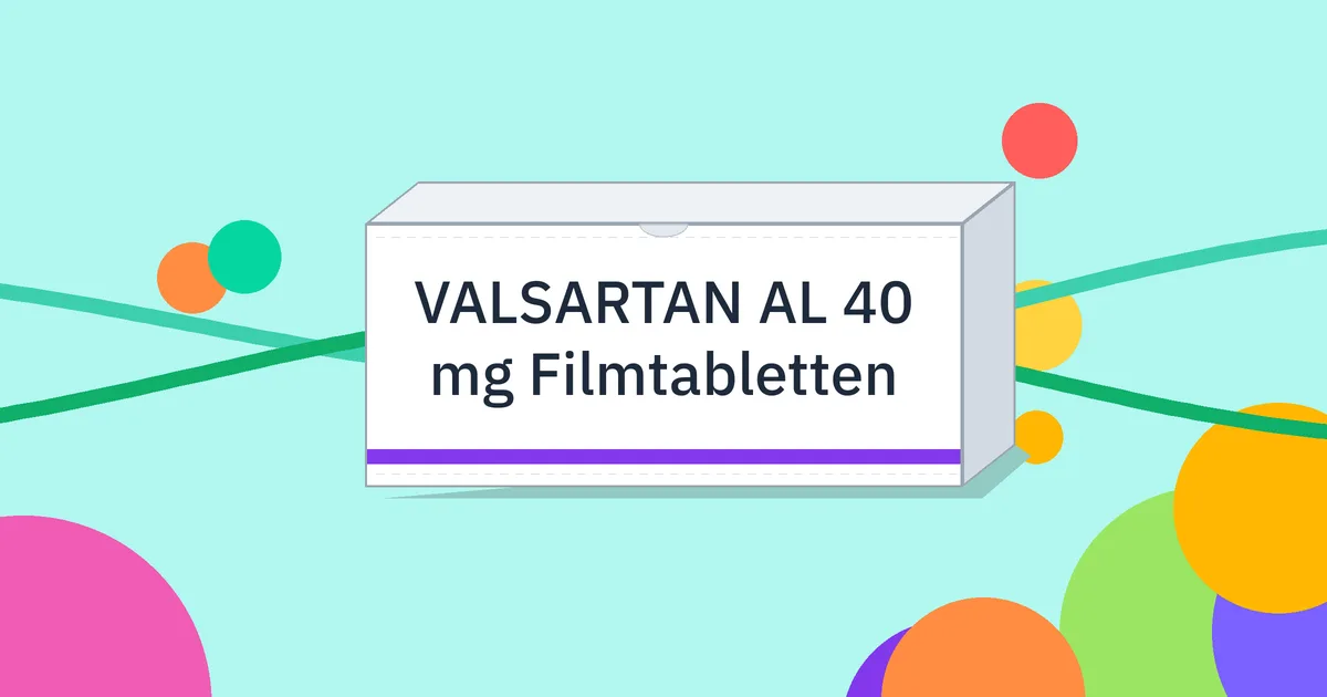 Symbolbild: Packung mit der Aufschrift VALSARTAN AL 40 mg Filmtabletten (PZN 07758349) – Verfügbarkeit und Bezug in Apotheken in Frankfurt am Main