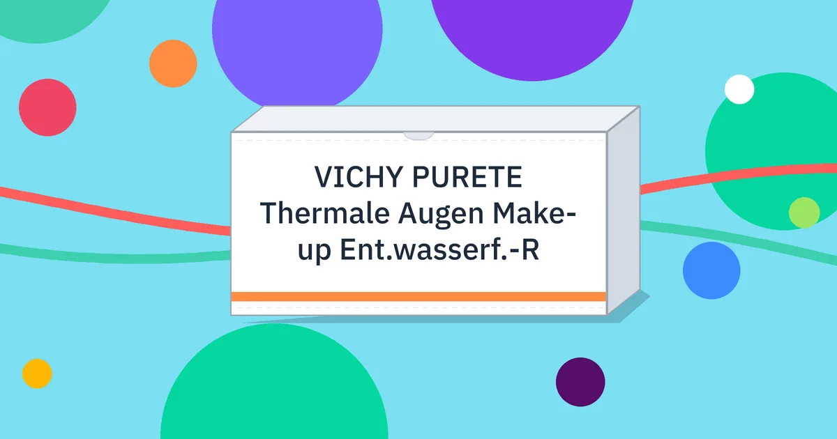 Symbolbild: Packung mit der Aufschrift VICHY PURETE Thermale Augen Make-up Ent.wasserf.-R (PZN 15210795) – Verfügbarkeit und Bezug in Apotheken in Frankfurt am Main