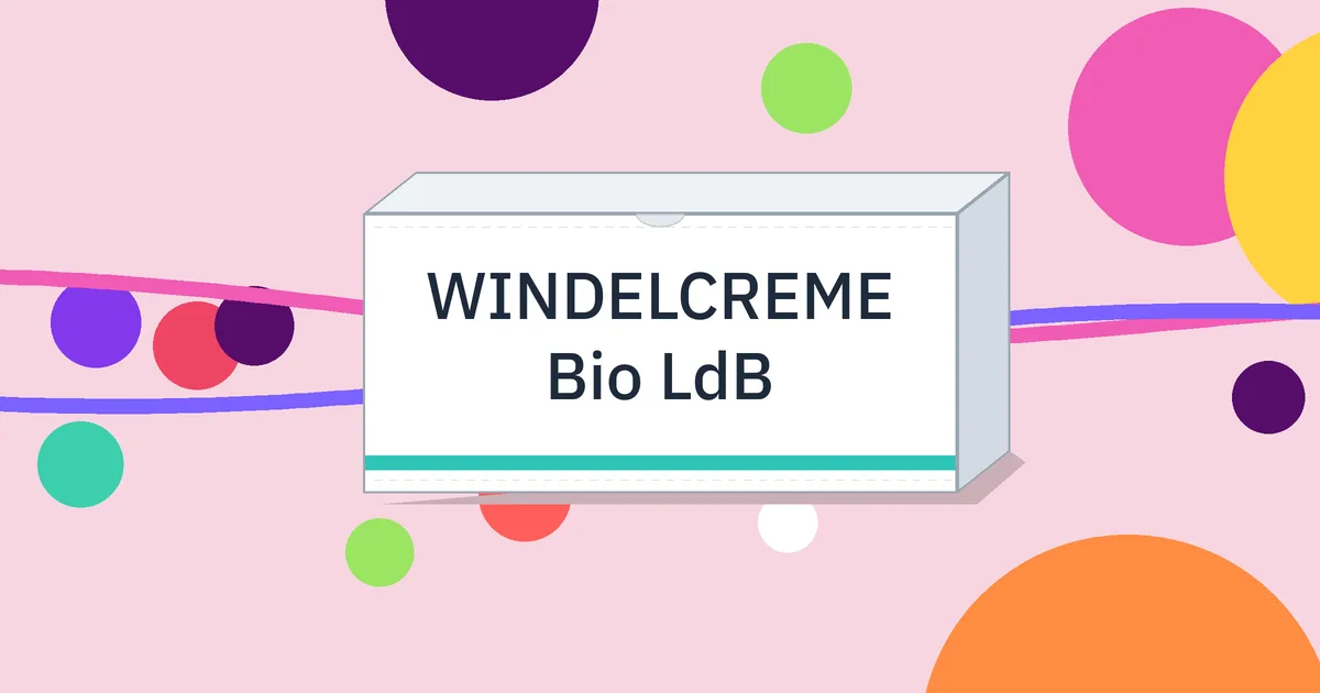 Symbolbild: Packung mit der Aufschrift WINDELCREME Bio LdB (PZN 18389027) – Verfügbarkeit und Bezug in Apotheken in Frankfurt am Main