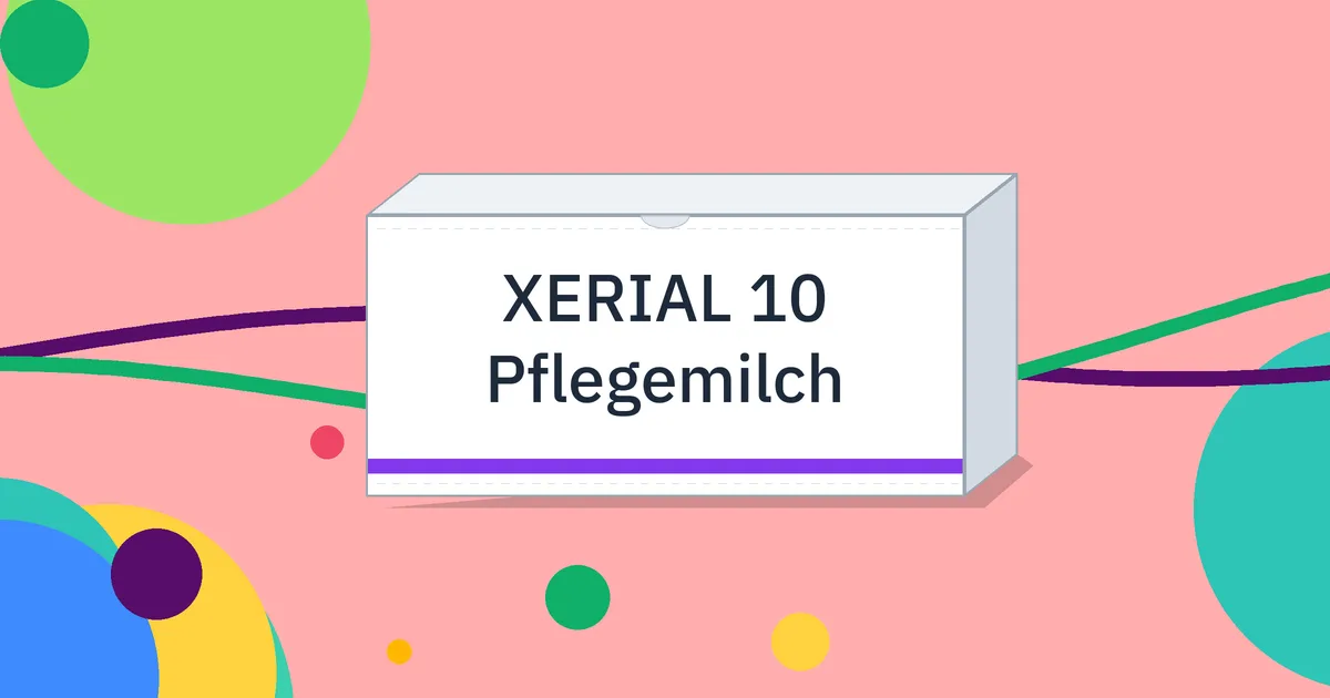 Symbolbild: Packung mit der Aufschrift XERIAL 10 Pflegemilch (PZN 20788697) – Verfügbarkeit und Bezug in Apotheken in Frankfurt am Main