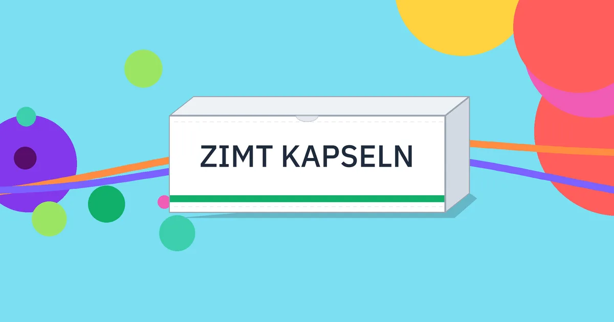 Symbolbild: Packung mit der Aufschrift ZIMT KAPSELN (PZN 19096830) – Verfügbarkeit und Bezug in Apotheken in Frankfurt am Main