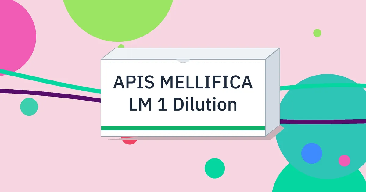 Symbolbild: Packung mit der Aufschrift APIS MELLIFICA LM 1 Dilution (PZN 12764961) – Verfügbarkeit und Bezug in Apotheken in Frankfurt am Main