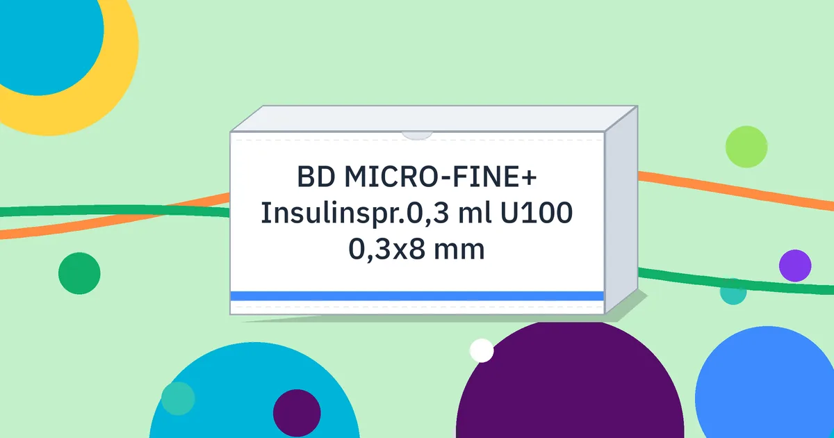Symbolbild: Packung mit der Aufschrift BD MICRO-FINE+ Insulinspr.0,3 ml U100 0,3x8 mm (PZN 19235591) – Verfügbarkeit und Bezug in Apotheken in Frankfurt am Main