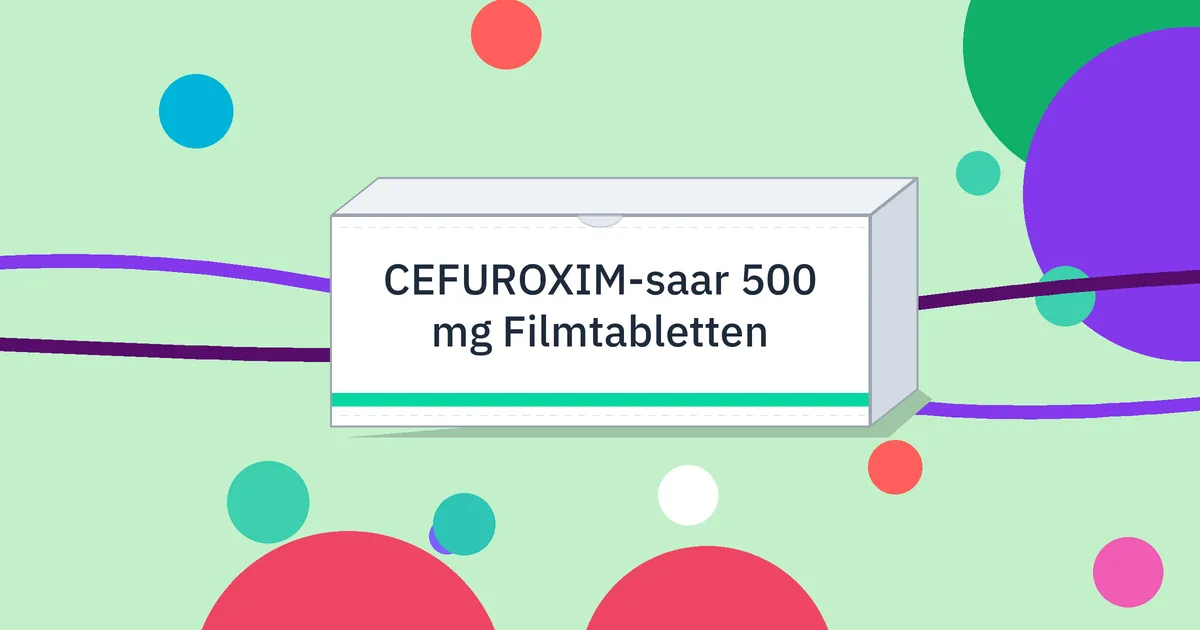 Symbolbild: Packung mit der Aufschrift CEFUROXIM-saar 500 mg Filmtabletten (PZN 09321450) – Verfügbarkeit und Bezug in Apotheken in Frankfurt am Main