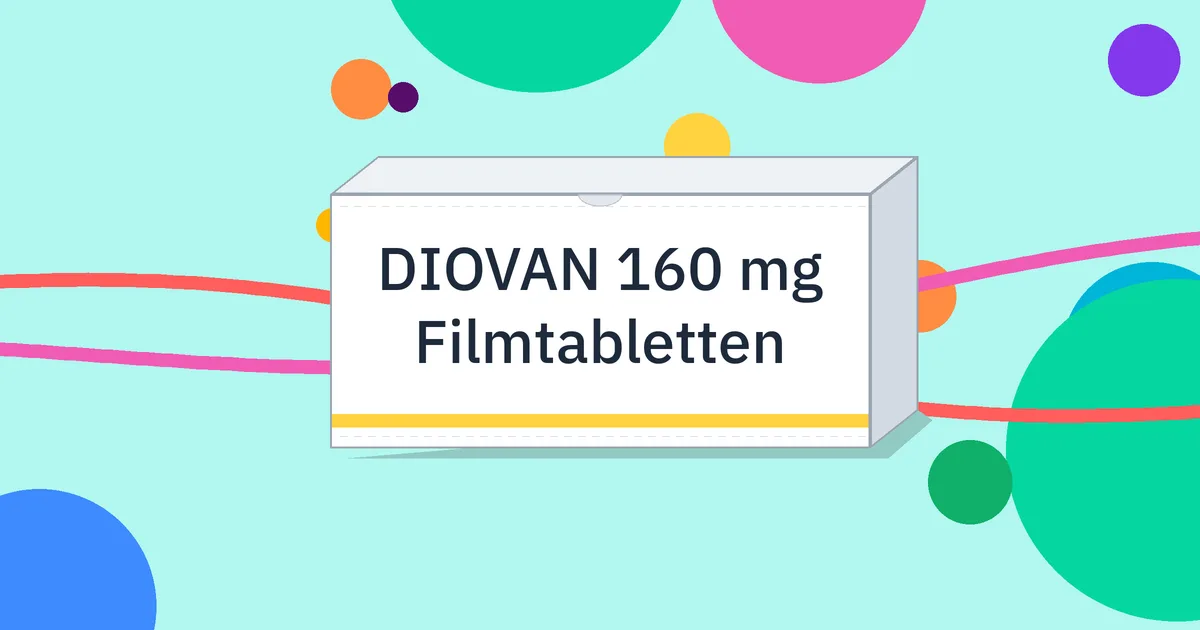 Symbolbild: Packung mit der Aufschrift DIOVAN 160 mg Filmtabletten (PZN 09236193) – Verfügbarkeit und Bezug in Apotheken in Frankfurt am Main