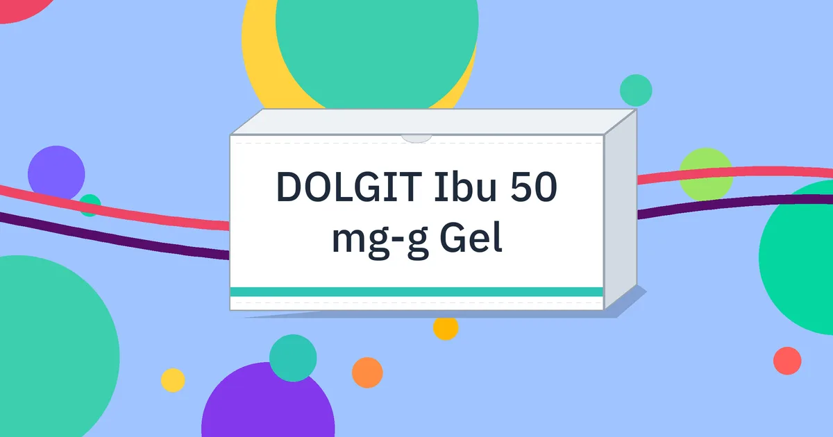 Symbolbild: Packung mit der Aufschrift DOLGIT Ibu 50 mg-g Gel (PZN 20418782) – Verfügbarkeit und Bezug in Apotheken in Frankfurt am Main