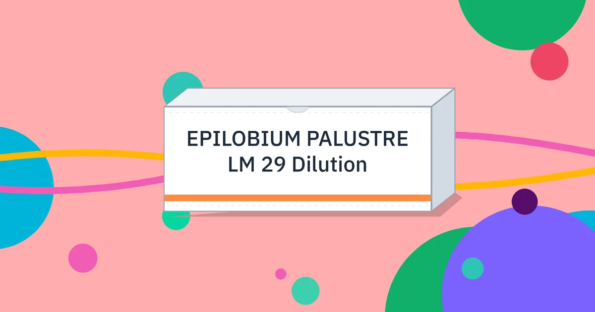 Symbolbild: Packung mit der Aufschrift EPILOBIUM PALUSTRE LM 29 Dilution (PZN 13472309) – Verfügbarkeit und Bezug in Apotheken in Frankfurt am Main