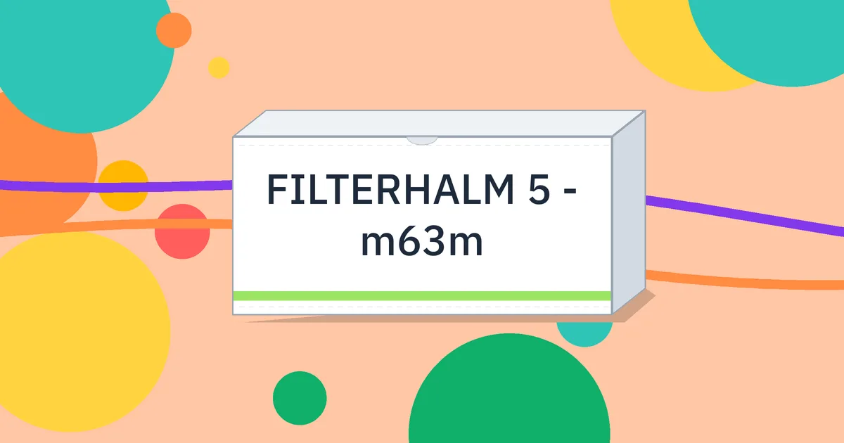 Symbolbild: Packung mit der Aufschrift FILTERHALM 5 -m63m (PZN 02619910) – Verfügbarkeit und Bezug in Apotheken in Frankfurt am Main