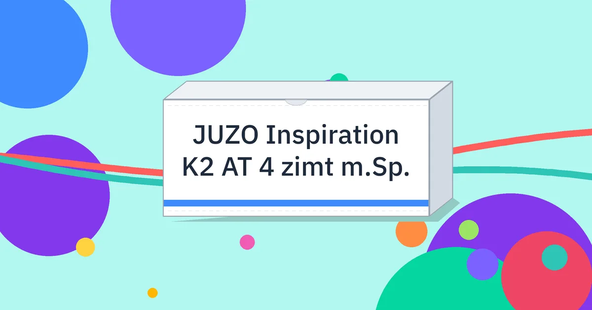 Symbolbild: Packung mit der Aufschrift JUZO Inspiration K2 AT 4 zimt m.Sp. (PZN 14926706) – Verfügbarkeit und Bezug in Apotheken in Frankfurt am Main