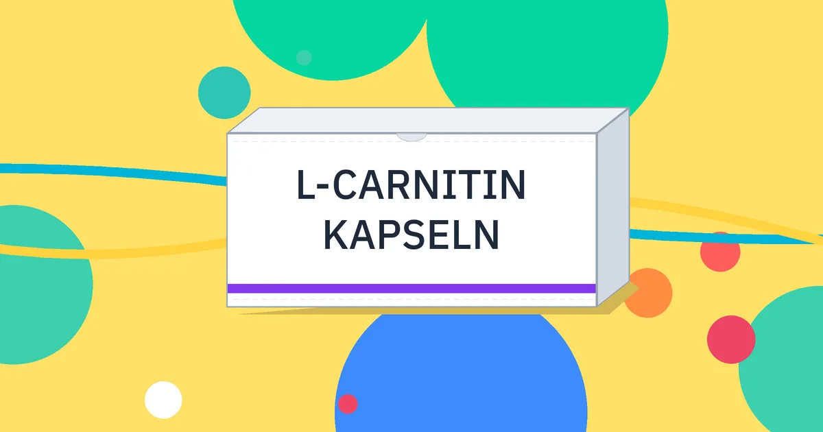 Symbolbild: Packung mit der Aufschrift L-CARNITIN KAPSELN (PZN 18299270) – Verfügbarkeit und Bezug in Apotheken in Frankfurt am Main
