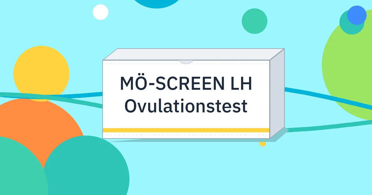 Symbolbild: Packung mit der Aufschrift MÖ-SCREEN LH Ovulationstest (PZN 17929579) – Verfügbarkeit und Bezug in Apotheken in Frankfurt am Main