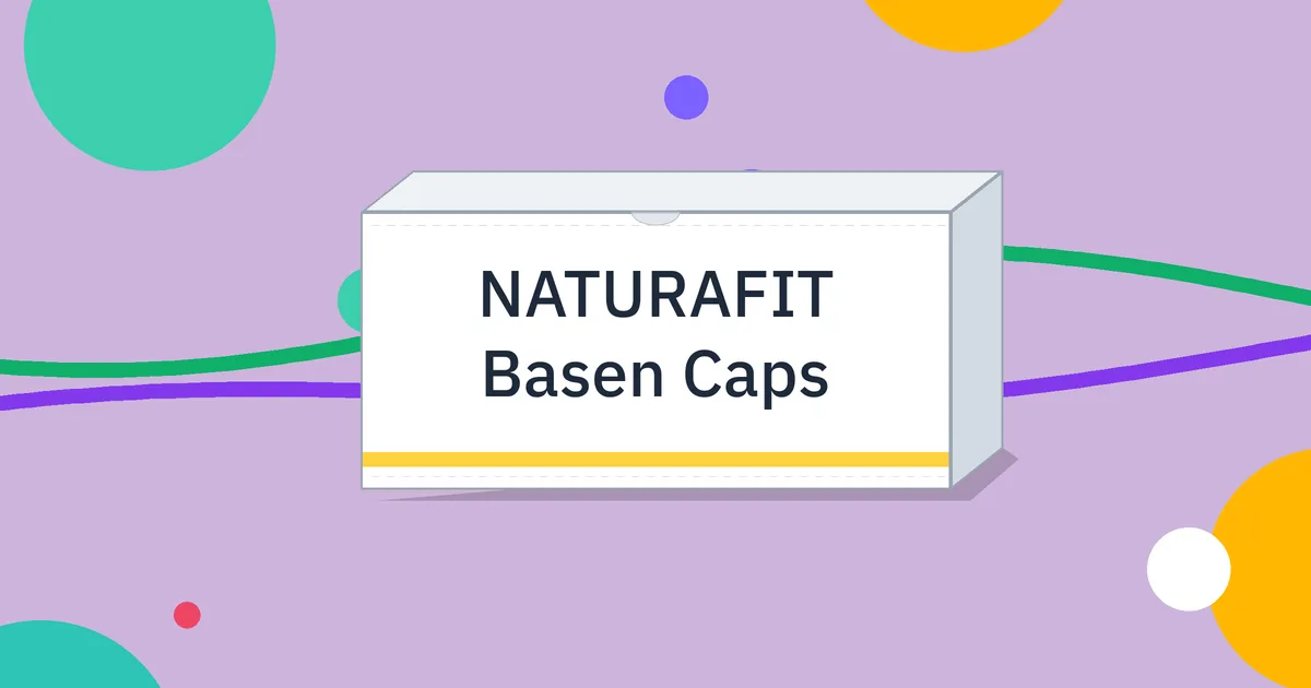 Symbolbild: Packung mit der Aufschrift NATURAFIT Basen Caps (PZN 18229306) – Verfügbarkeit und Bezug in Apotheken in Frankfurt am Main
