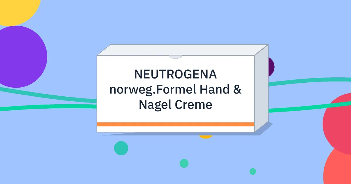 Symbolbild: Packung mit der Aufschrift NEUTROGENA norweg.Formel Hand & Nagel Creme (PZN 18333972) – Verfügbarkeit und Bezug in Apotheken in Frankfurt am Main