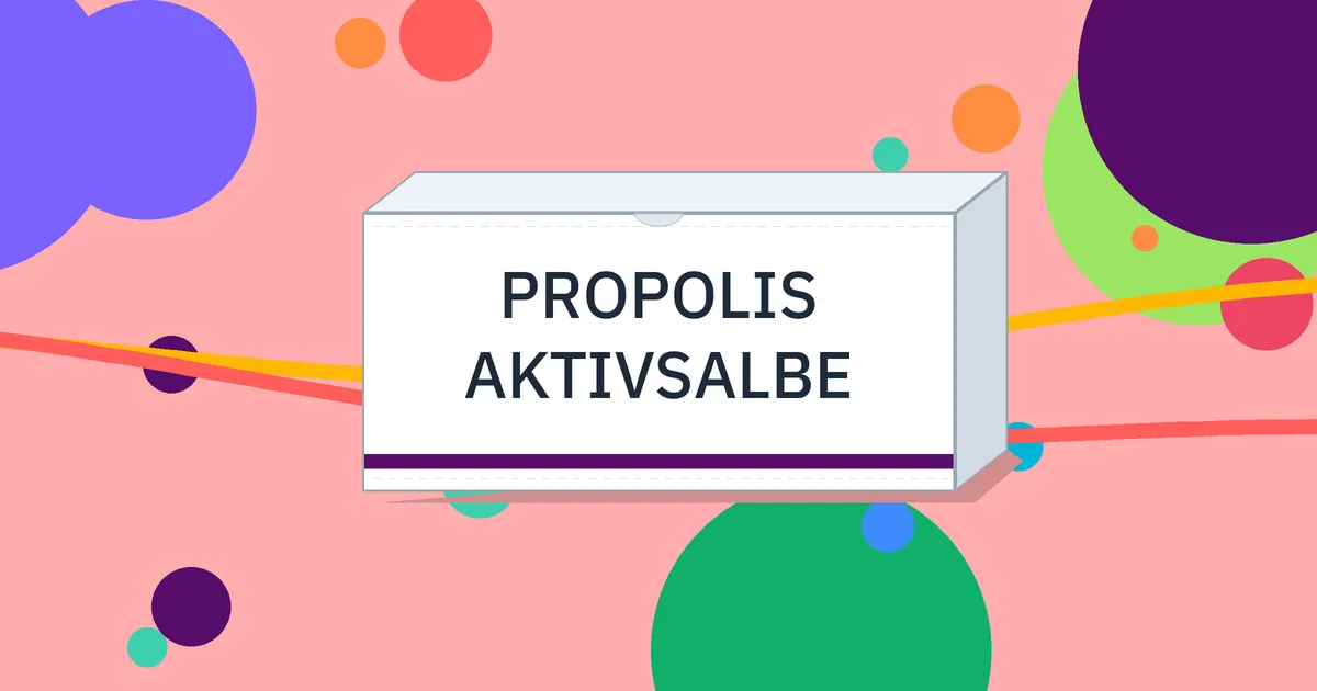 Symbolbild: Packung mit der Aufschrift PROPOLIS AKTIVSALBE (PZN 11158543) – Verfügbarkeit und Bezug in Apotheken in Frankfurt am Main