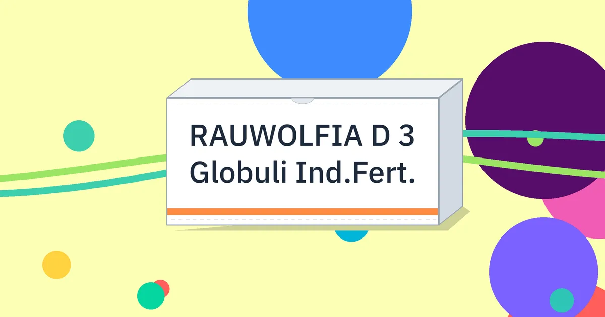 Symbolbild: Packung mit der Aufschrift RAUWOLFIA D 3 Globuli Ind.Fert. (PZN 17679585) – Verfügbarkeit und Bezug in Apotheken in Frankfurt am Main