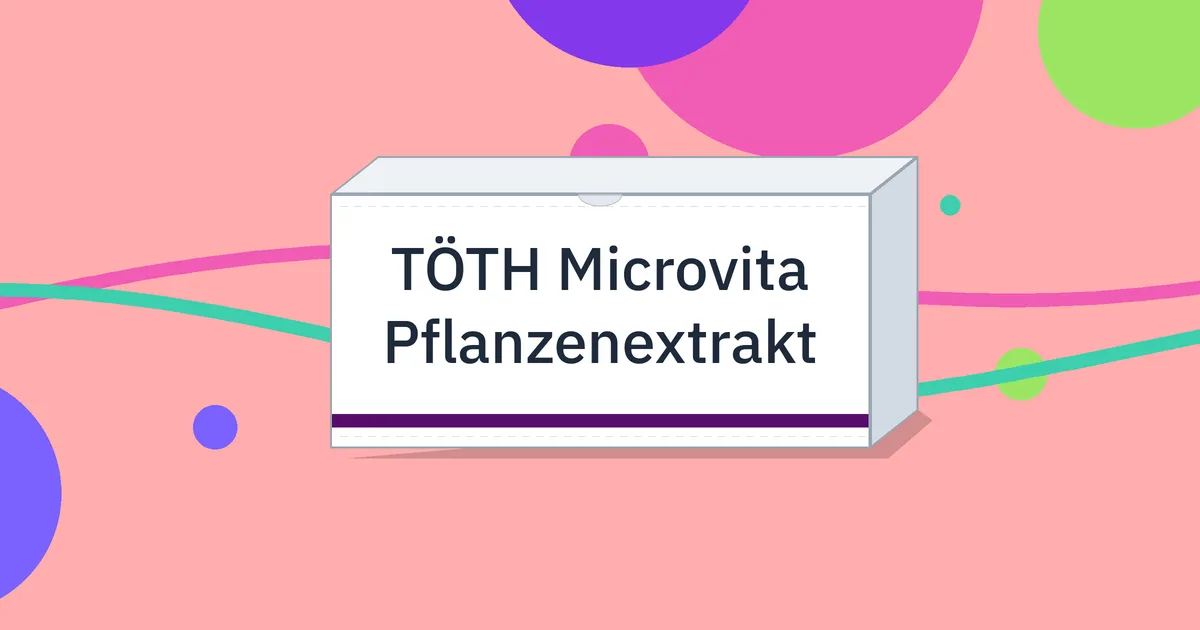 Symbolbild: Packung mit der Aufschrift TÖTH Microvita Pflanzenextrakt (PZN 02291579) – Verfügbarkeit und Bezug in Apotheken in Frankfurt am Main