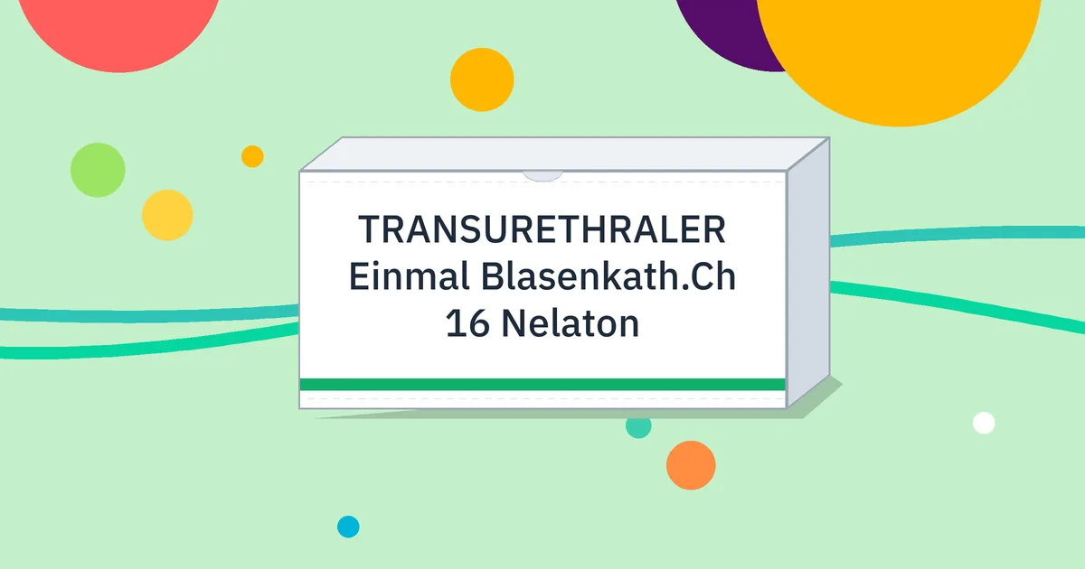 Symbolbild: Packung mit der Aufschrift TRANSURETHRALER Einmal Blasenkath.Ch 16 Nelaton (PZN 01814609) – Verfügbarkeit und Bezug in Apotheken in Frankfurt am Main