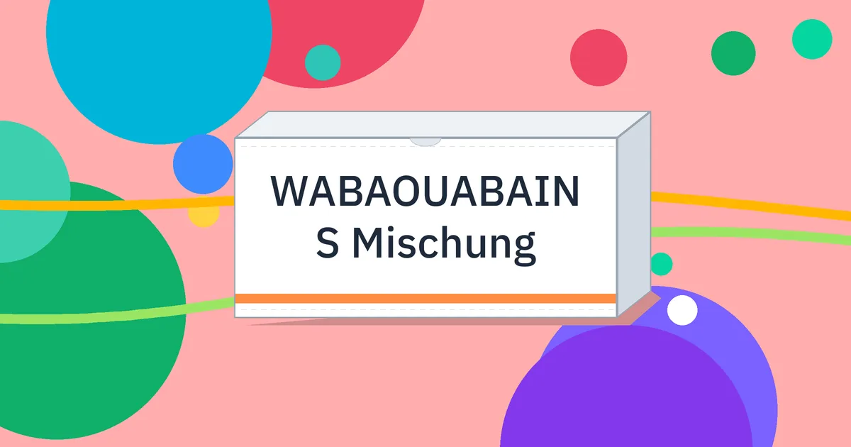 Symbolbild: Packung mit der Aufschrift WABAOUABAIN S Mischung (PZN 15319380) – Verfügbarkeit und Bezug in Apotheken in Frankfurt am Main