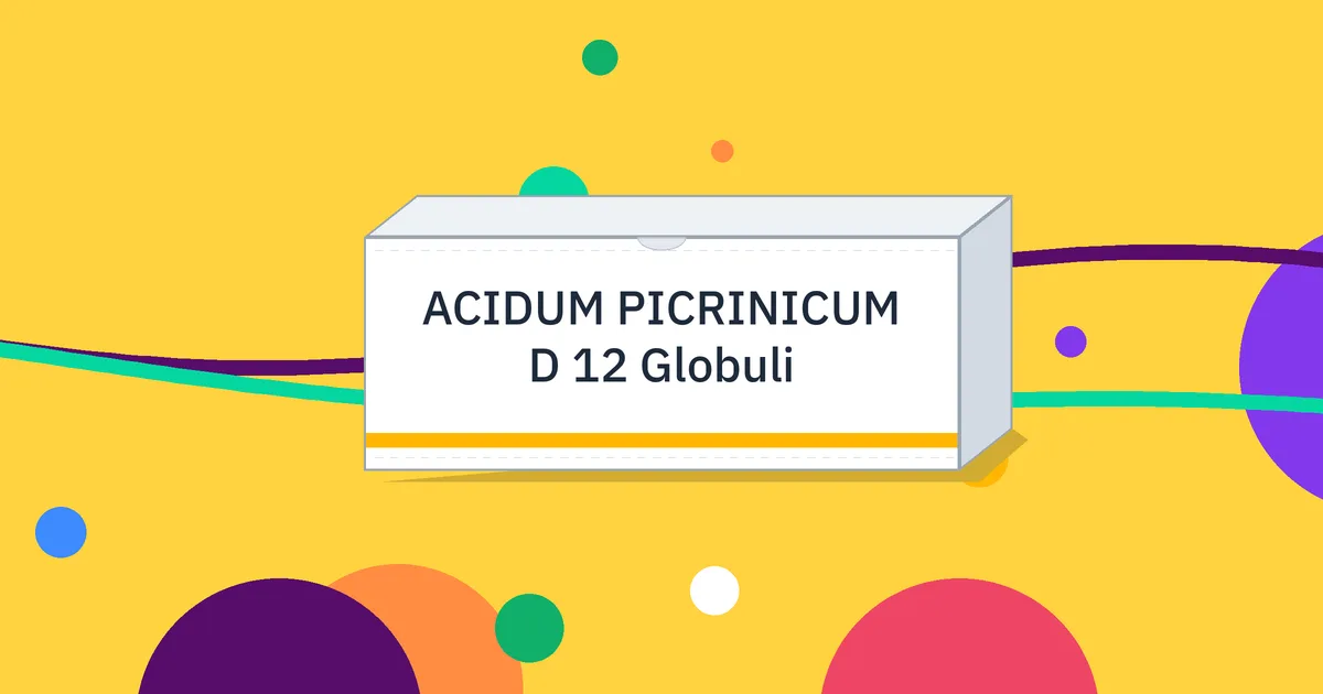 Symbolbild: Packung mit der Aufschrift ACIDUM PICRINICUM D 12 Globuli (PZN 07157176) – Verfügbarkeit und Bezug in Apotheken in Frankfurt am Main