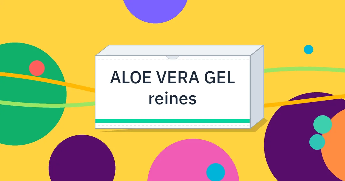 Symbolbild: Packung mit der Aufschrift ALOE VERA GEL reines (PZN 09155572) – Verfügbarkeit und Bezug in Apotheken in Frankfurt am Main