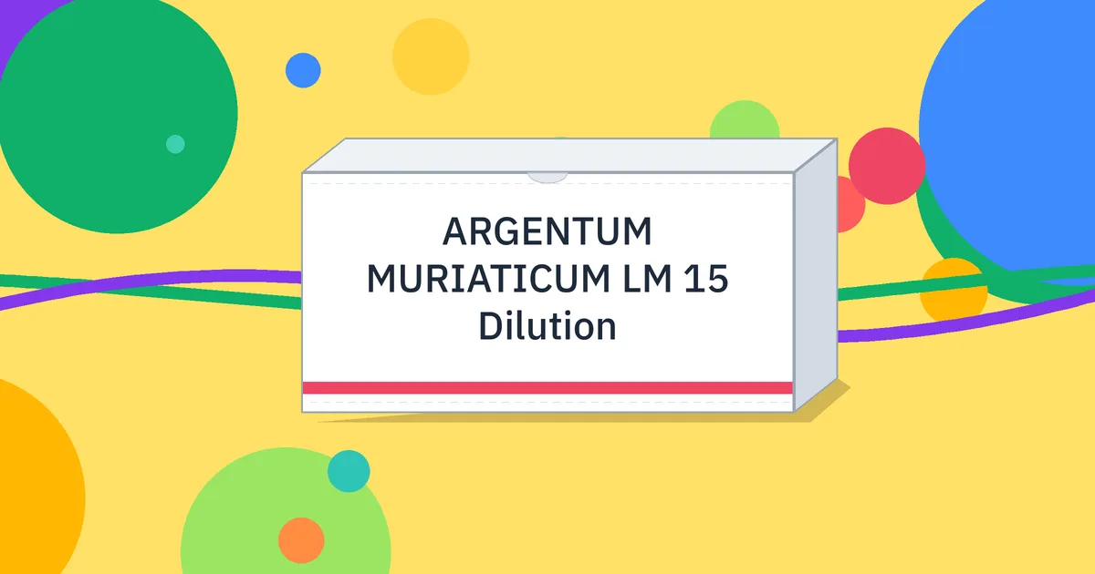 Symbolbild: Packung mit der Aufschrift ARGENTUM MURIATICUM LM 15 Dilution (PZN 12768261) – Verfügbarkeit und Bezug in Apotheken in Frankfurt am Main