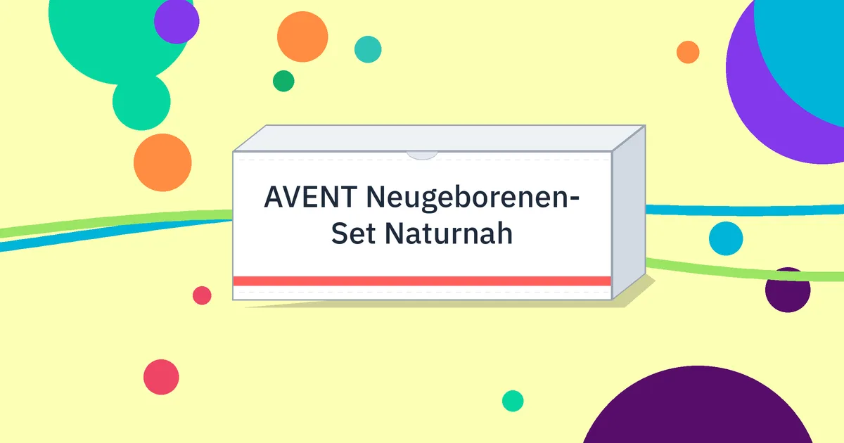 Symbolbild: Packung mit der Aufschrift AVENT Neugeborenen-Set Naturnah (PZN 09531087) – Verfügbarkeit und Bezug in Apotheken in Frankfurt am Main