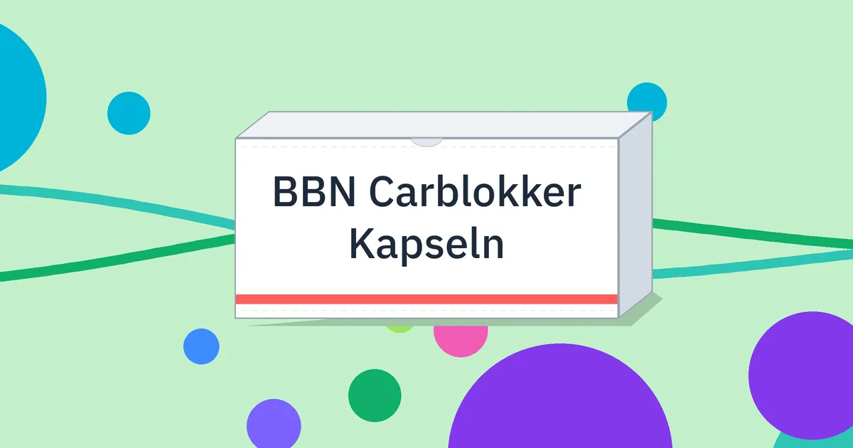 Symbolbild: Packung mit der Aufschrift BBN Carblokker Kapseln (PZN 06080626) – Verfügbarkeit und Bezug in Apotheken in Frankfurt am Main