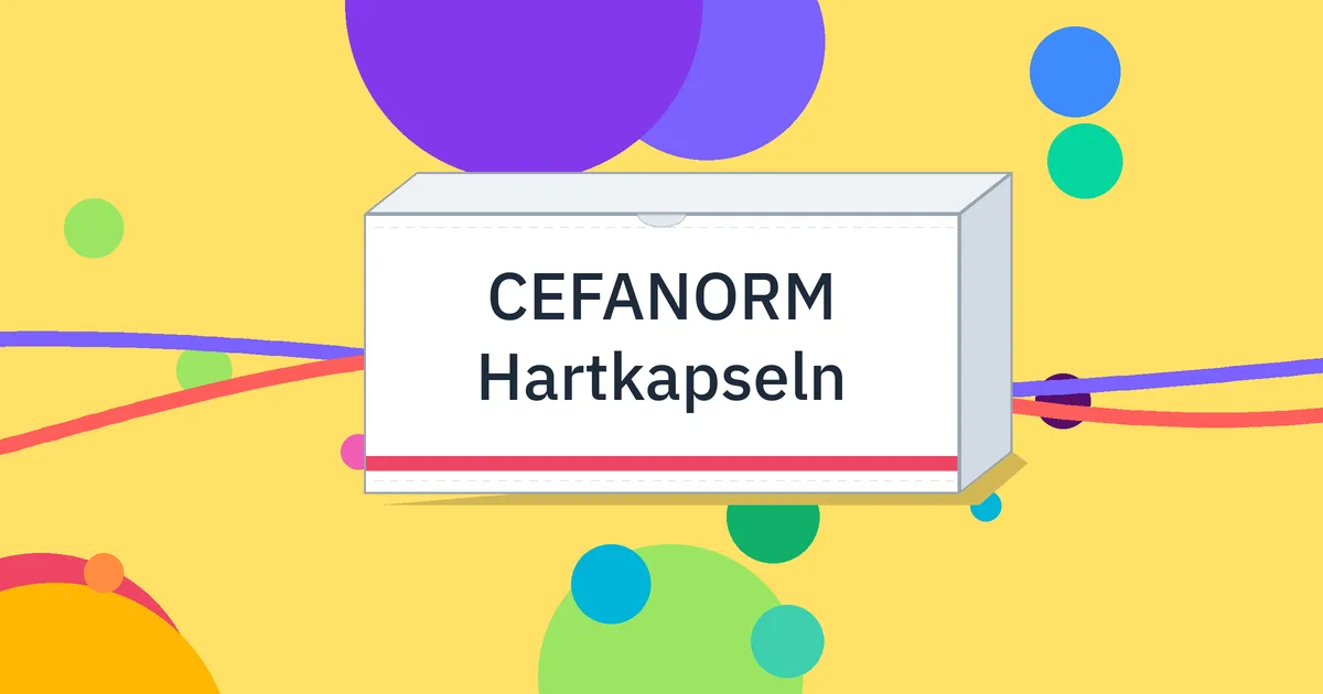 Symbolbild: Packung mit der Aufschrift CEFANORM Hartkapseln (PZN 00492612) – Verfügbarkeit und Bezug in Apotheken in Frankfurt am Main