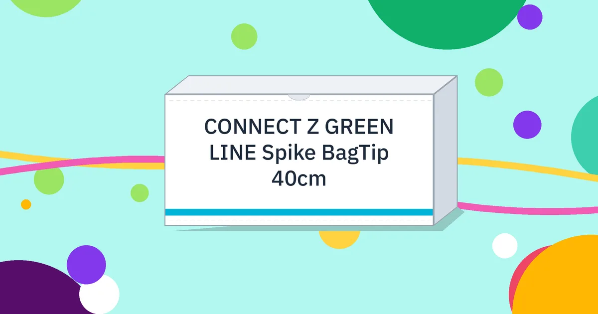 Symbolbild: Packung mit der Aufschrift CONNECT Z GREEN LINE Spike BagTip 40cm (PZN 17819566) – Verfügbarkeit und Bezug in Apotheken in Frankfurt am Main