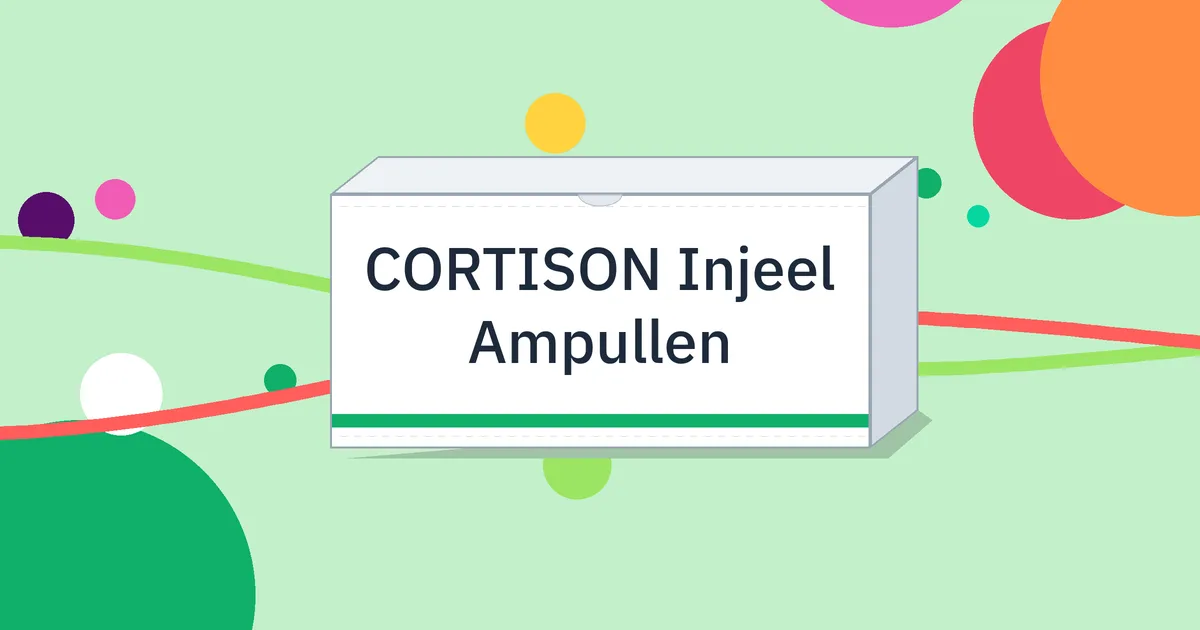 Symbolbild: Packung mit der Aufschrift CORTISON Injeel Ampullen (PZN 01813604) – Verfügbarkeit und Bezug in Apotheken in Frankfurt am Main