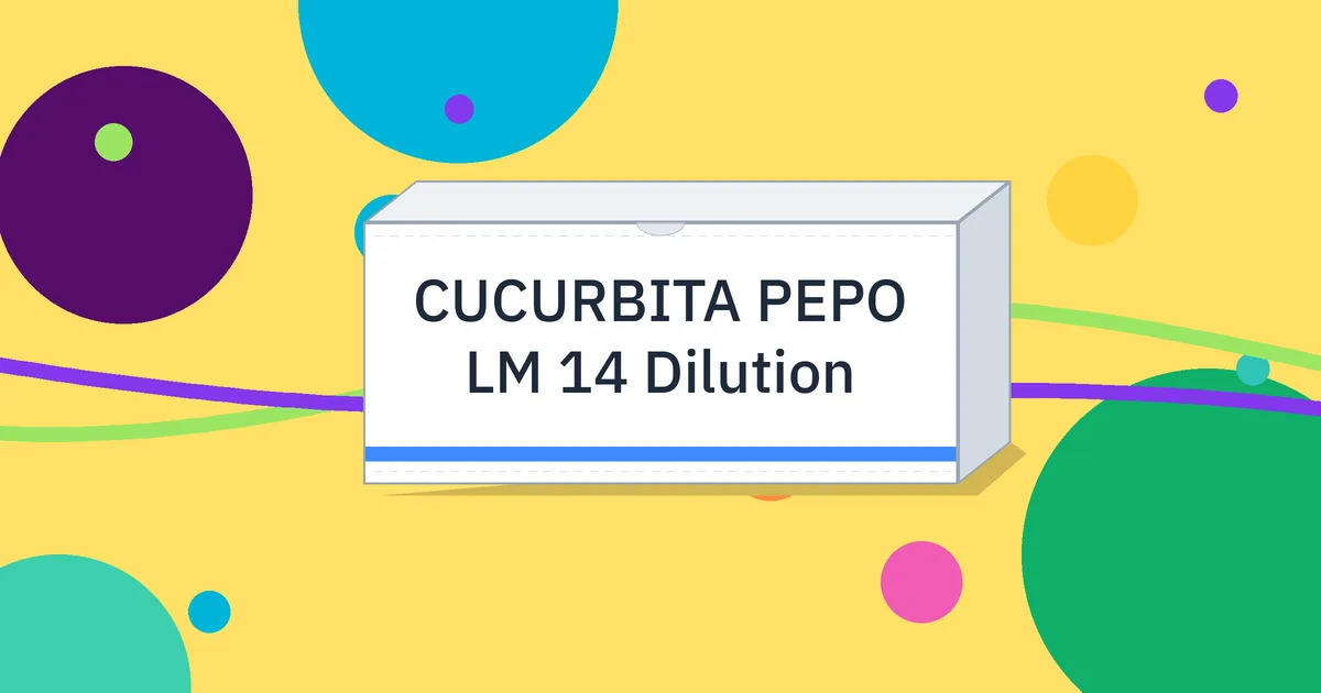 Symbolbild: Packung mit der Aufschrift CUCURBITA PEPO LM 14 Dilution (PZN 13457267) – Verfügbarkeit und Bezug in Apotheken in Frankfurt am Main