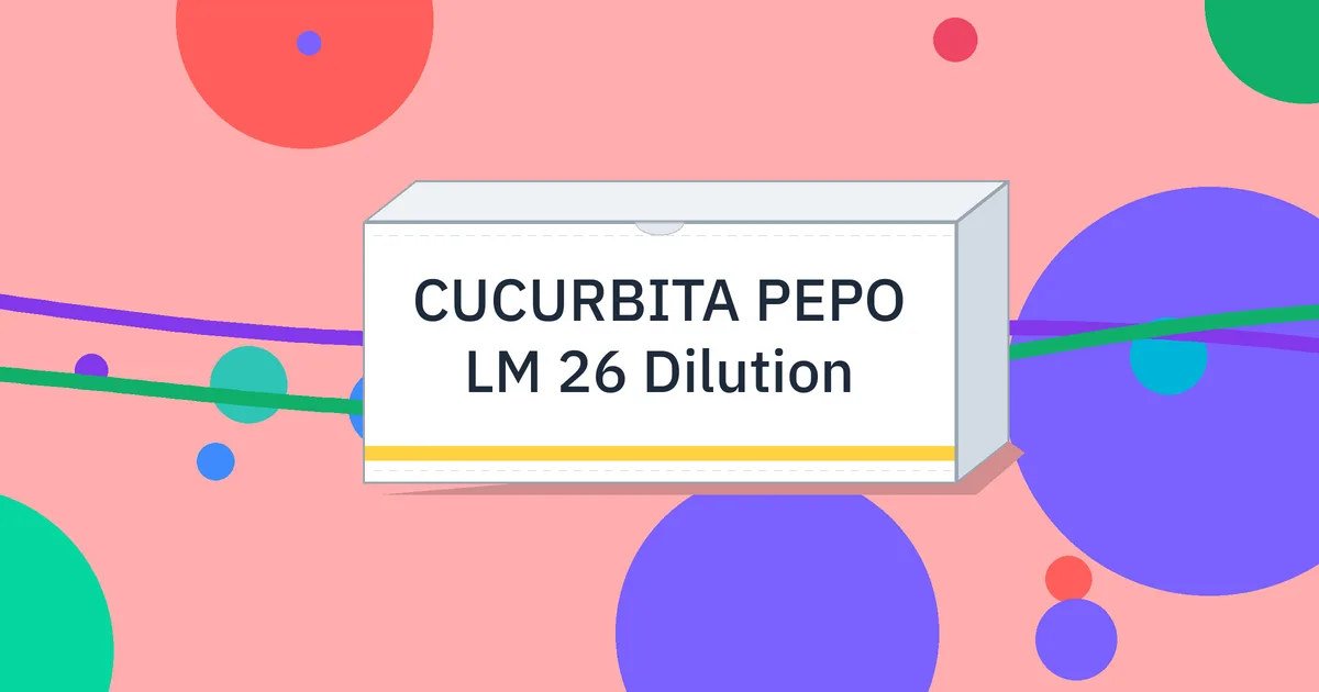 Symbolbild: Packung mit der Aufschrift CUCURBITA PEPO LM 26 Dilution (PZN 13457445) – Verfügbarkeit und Bezug in Apotheken in Frankfurt am Main