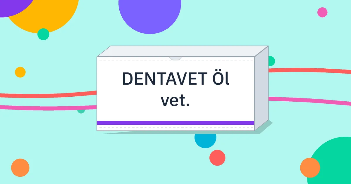 Symbolbild: Packung mit der Aufschrift DENTAVET Öl vet. (PZN 10227466) – Verfügbarkeit und Bezug in Apotheken in Frankfurt am Main