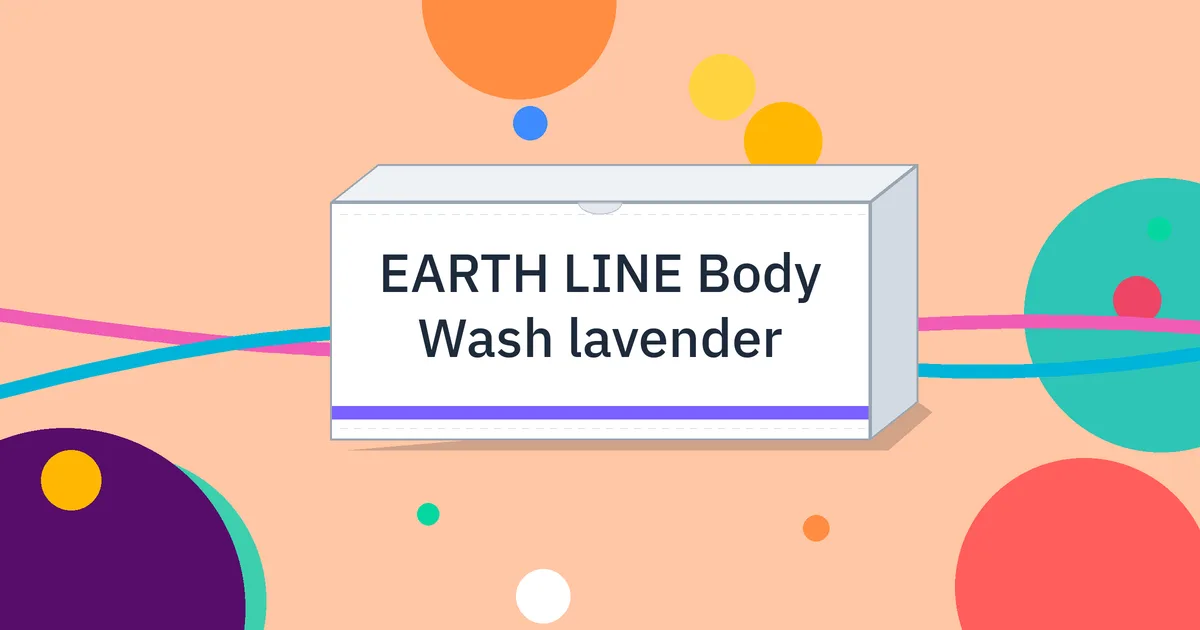 Symbolbild: Packung mit der Aufschrift EARTH LINE Body Wash lavender (PZN 18429324) – Verfügbarkeit und Bezug in Apotheken in Frankfurt am Main