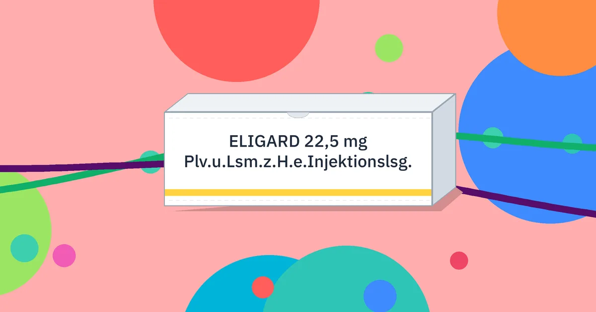 Symbolbild: Packung mit der Aufschrift ELIGARD 22,5 mg Plv.u.Lsm.z.H.e.Injektionslsg. (PZN 17669032) – Verfügbarkeit und Bezug in Apotheken in Frankfurt am Main