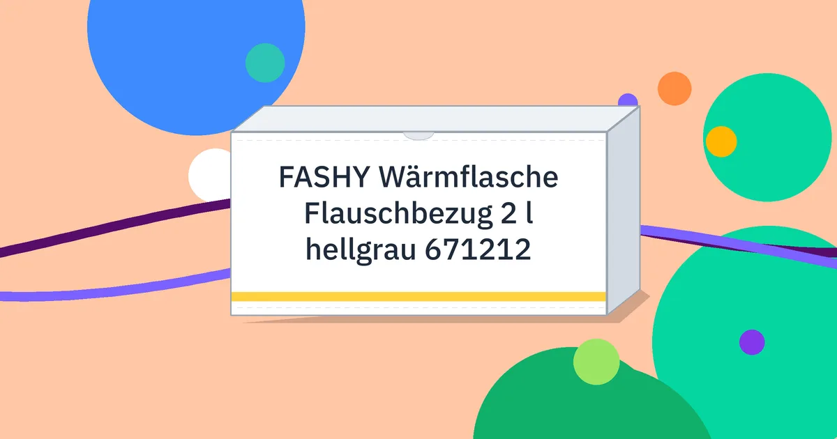 Symbolbild: Packung mit der Aufschrift FASHY Wärmflasche Flauschbezug 2 l hellgrau 671212 (PZN 17246099) – Verfügbarkeit und Bezug in Apotheken in Frankfurt am Main