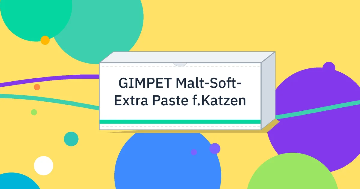 Symbolbild: Packung mit der Aufschrift GIMPET Malt-Soft-Extra Paste f.Katzen (PZN 07020879) – Verfügbarkeit und Bezug in Apotheken in Frankfurt am Main