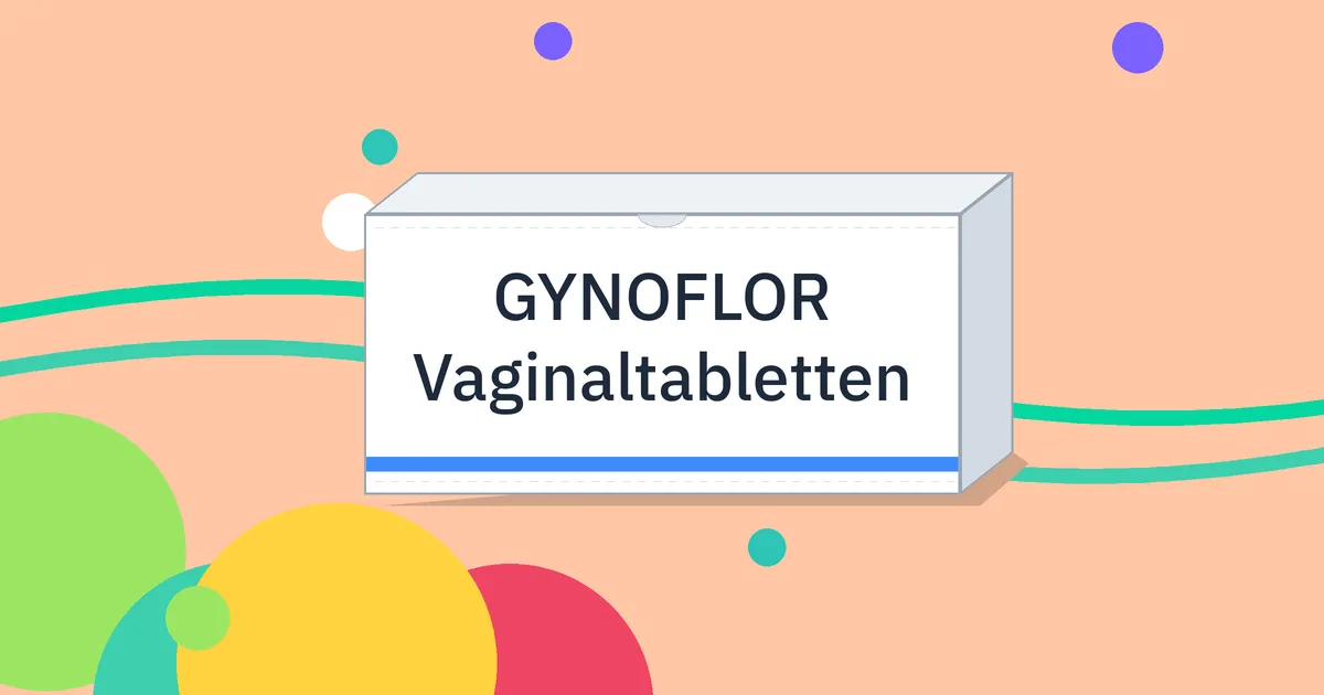 Symbolbild: Packung mit der Aufschrift GYNOFLOR Vaginaltabletten (PZN 03486919) – Verfügbarkeit und Bezug in Apotheken in Frankfurt am Main