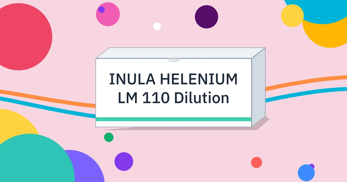 Symbolbild: Packung mit der Aufschrift INULA HELENIUM LM 110 Dilution (PZN 13560781) – Verfügbarkeit und Bezug in Apotheken in Frankfurt am Main