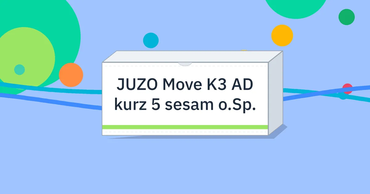 Symbolbild: Packung mit der Aufschrift JUZO Move K3 AD kurz 5 sesam o.Sp. (PZN 18568681) – Verfügbarkeit und Bezug in Apotheken in Frankfurt am Main