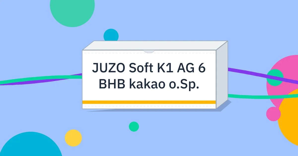 Symbolbild: Packung mit der Aufschrift JUZO Soft K1 AG 6 BHB kakao o.Sp. (PZN 14821893) – Verfügbarkeit und Bezug in Apotheken in Frankfurt am Main