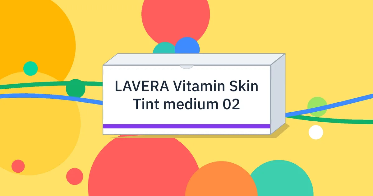 Symbolbild: Packung mit der Aufschrift LAVERA Vitamin Skin Tint medium 02 (PZN 18723839) – Verfügbarkeit und Bezug in Apotheken in Frankfurt am Main