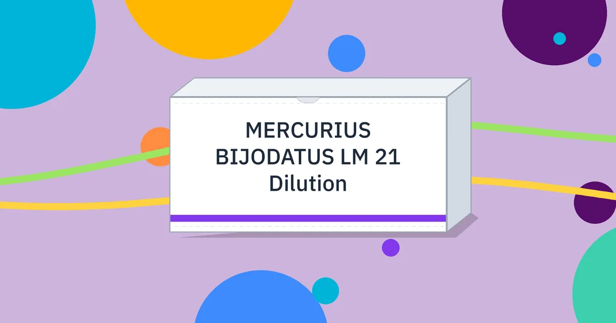 Symbolbild: Packung mit der Aufschrift MERCURIUS BIJODATUS LM 21 Dilution (PZN 12948709) – Verfügbarkeit und Bezug in Apotheken in Frankfurt am Main