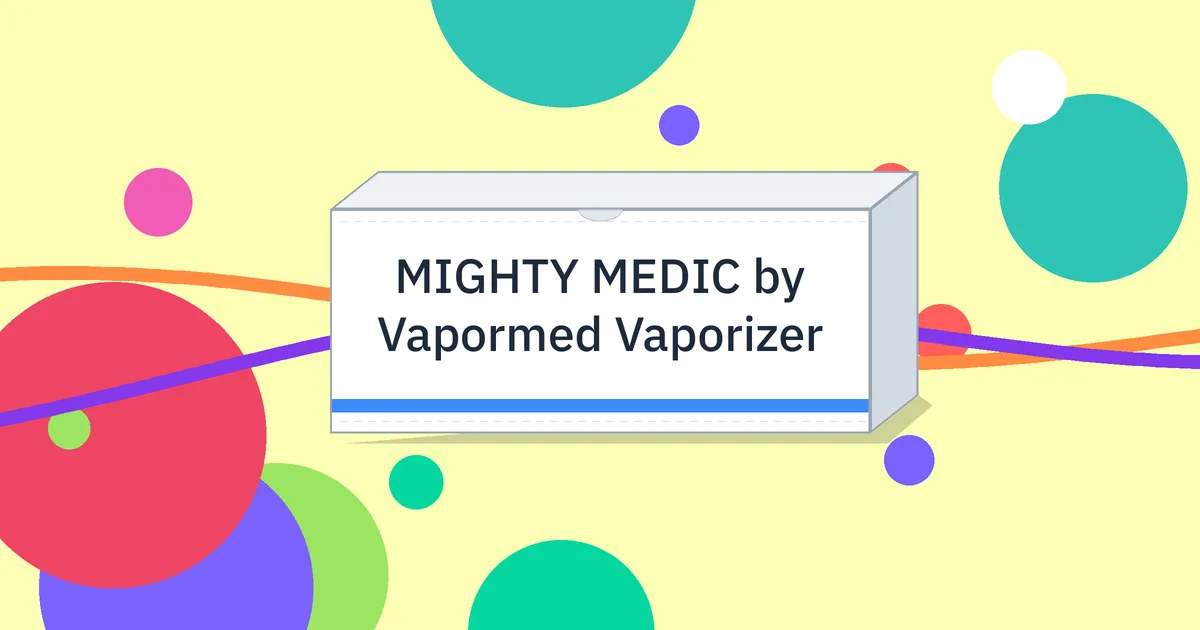 Symbolbild: Packung mit der Aufschrift MIGHTY MEDIC by Vapormed Vaporizer (PZN 16957295) – Verfügbarkeit und Bezug in Apotheken in Frankfurt am Main